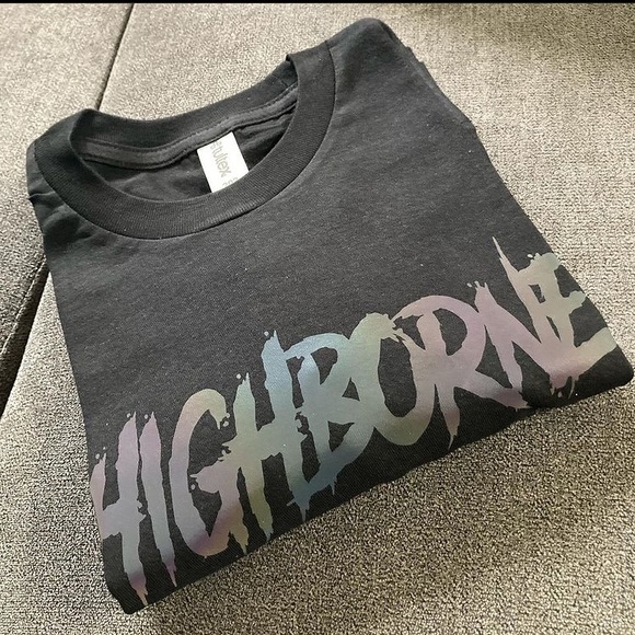 Shirts | Highborne Clothing Holographic T Shirt | Poshmark